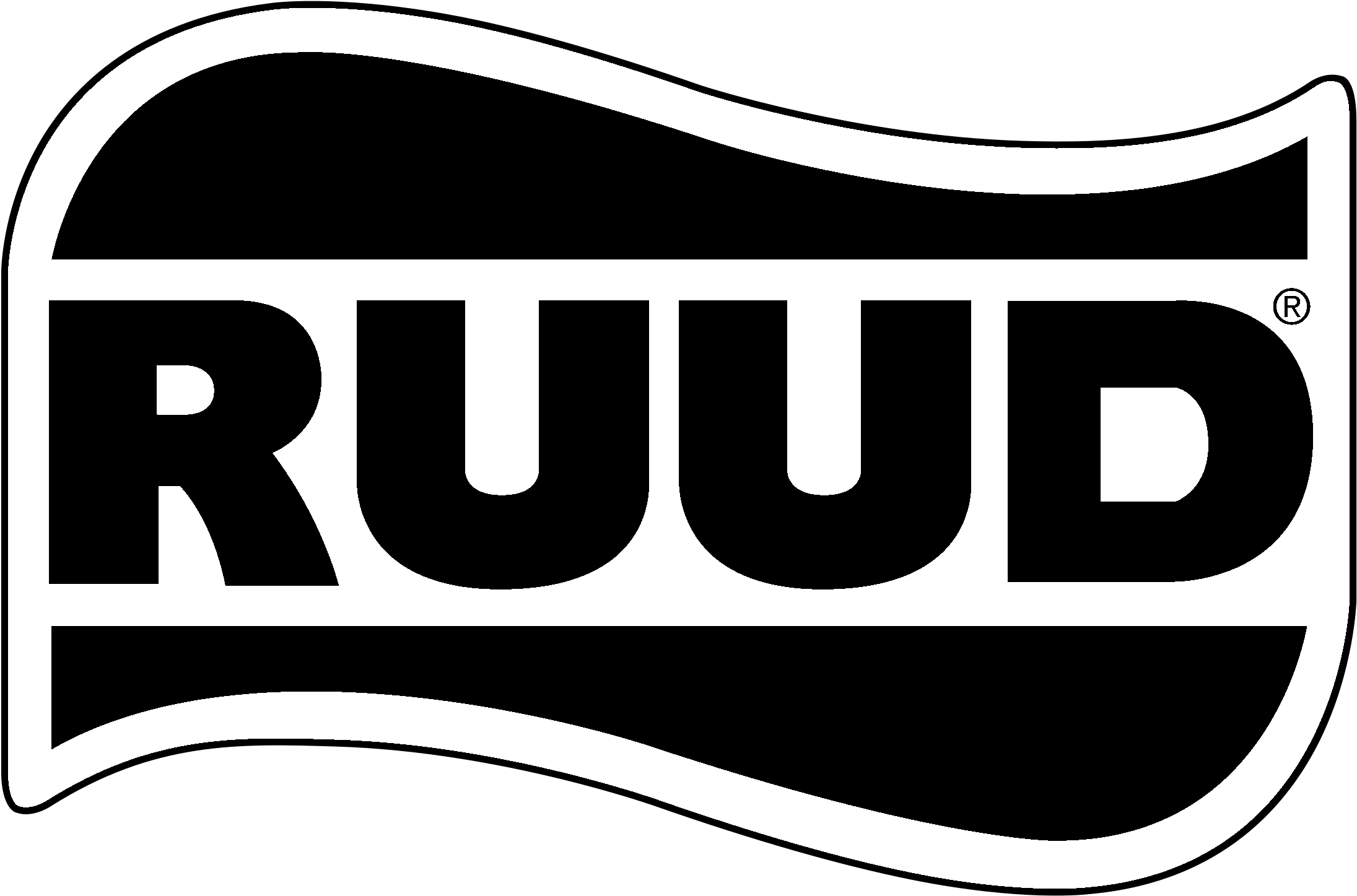 Ruud Logo Black And White - Graphic Design Clipart - Large Size Png ...