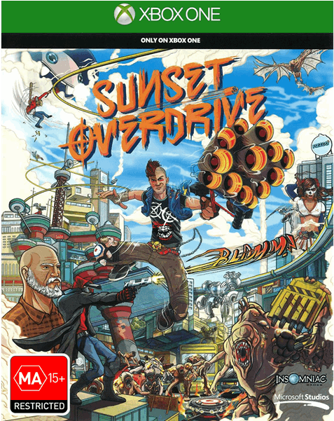 Sunset Overdrive Box Clipart - Large Size Png Image - PikPng
