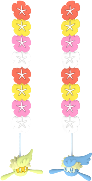 Image - Pokemon Comfey Shiny Clipart - Large Size Png Image - PikPng