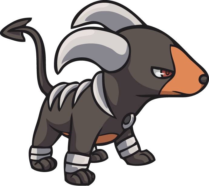 Png - Chibi Pokemon Houndoom Clipart - Large Size Png Image - PikPng