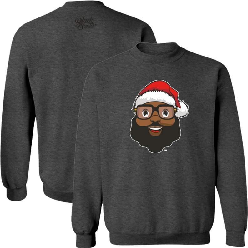 Black Santa Logo Sweater , Png Download - Sweater Clipart - Large Size ...
