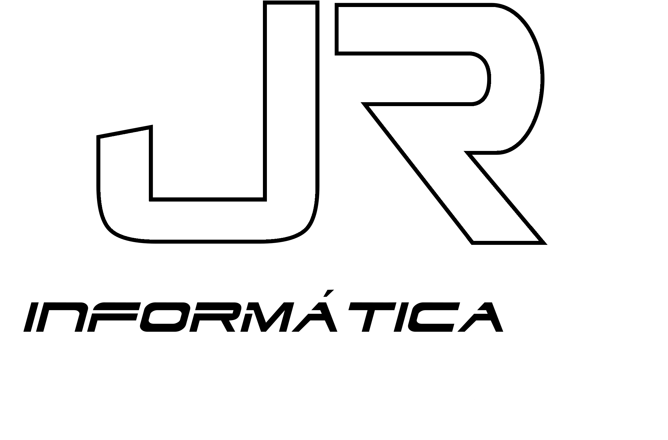 Jr Informatica Logo Black And White - Graphics Clipart - Large Size Png ...