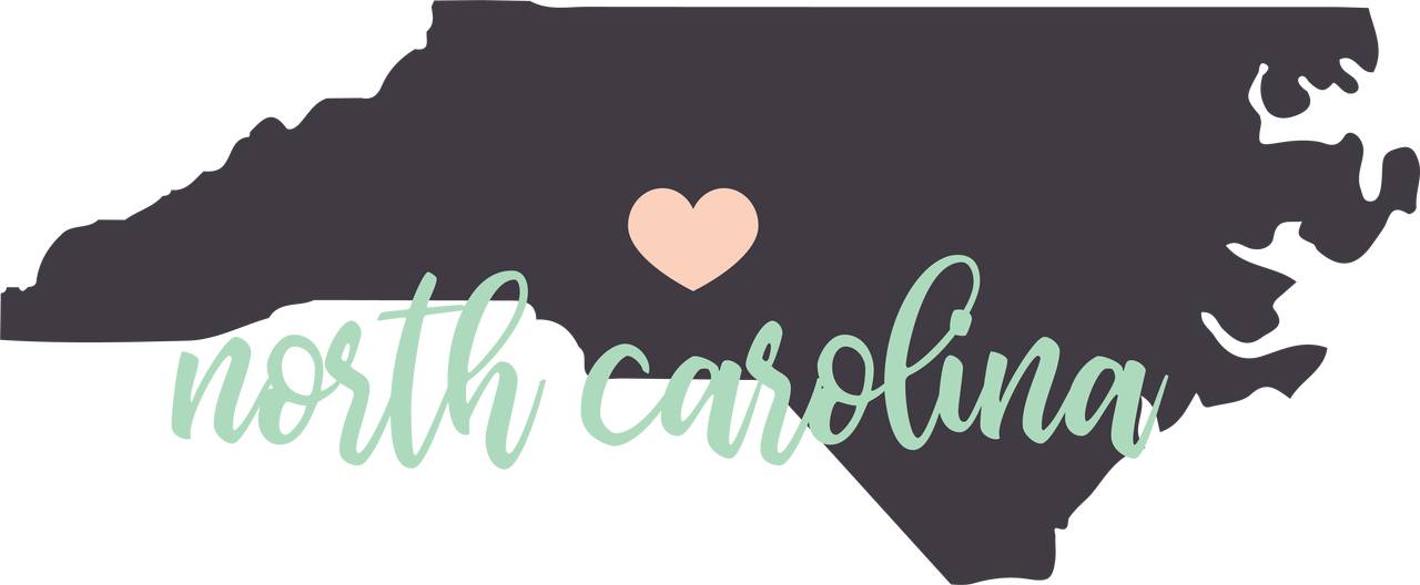 North Carolina State Svg Cut File - Calligraphy Clipart - Large Size ...