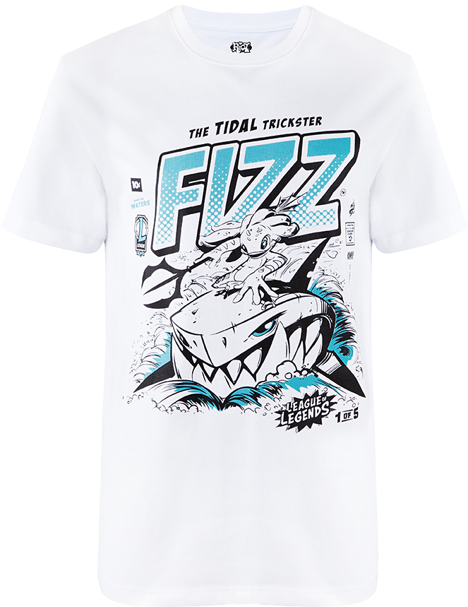 Riot Games Merch - League Of Legends Fizz Shirt Clipart - Large Size ...