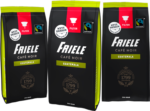 Friele Cafè Noir Guatemala Dyrket På Fairtrade-sertifiserte - Friele ...