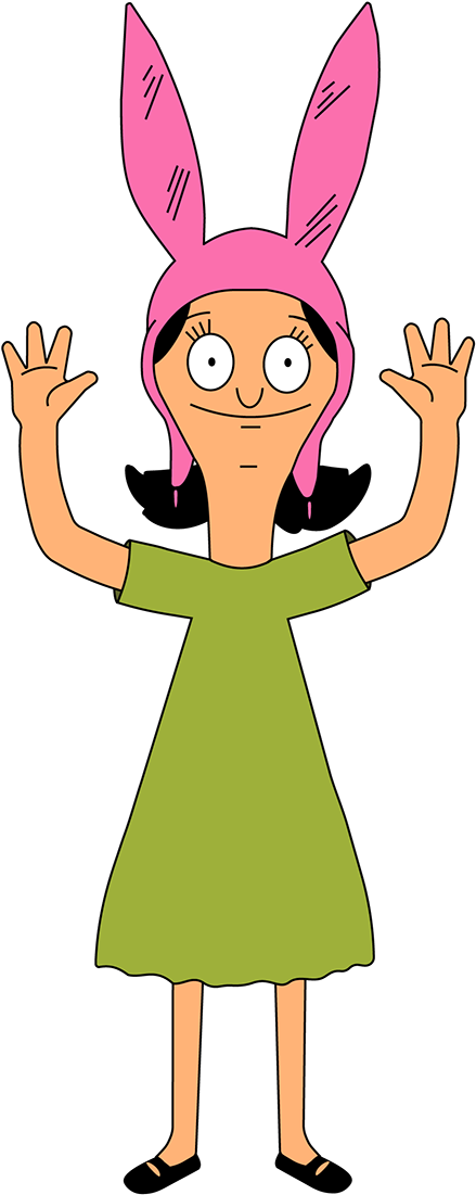 Bob's Burgers On Behance - Louise Bob's Burgers Png Clipart - Large ...