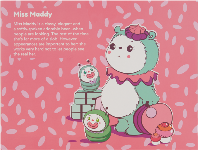Miss Maddy Travel Set - Cartoon Clipart - Large Size Png Image - PikPng