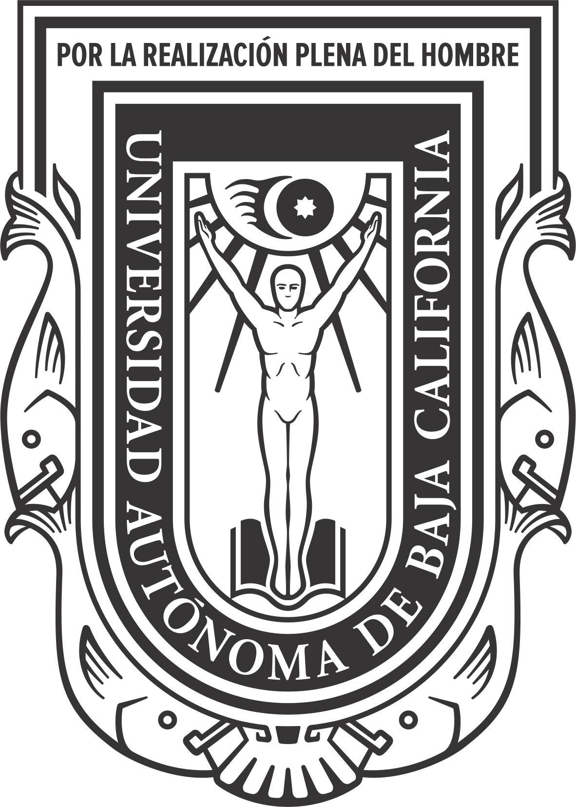 Escudo Uabc 17 Nov 2017 Bn Positivo - Crest Clipart - Large Size Png ...