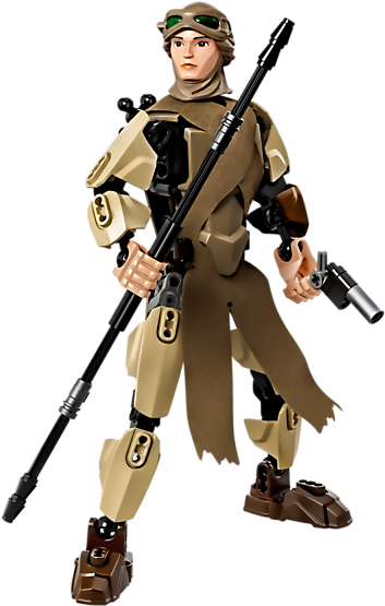 Rey - Lego Star Wars Buildable Figures Rey Clipart - Large Size Png ...