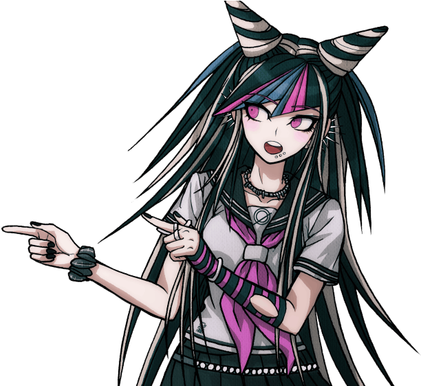 Transparent Sprites Dangan Ronpa - Ibuki Mioda Danganronpa 3 Clipart ...
