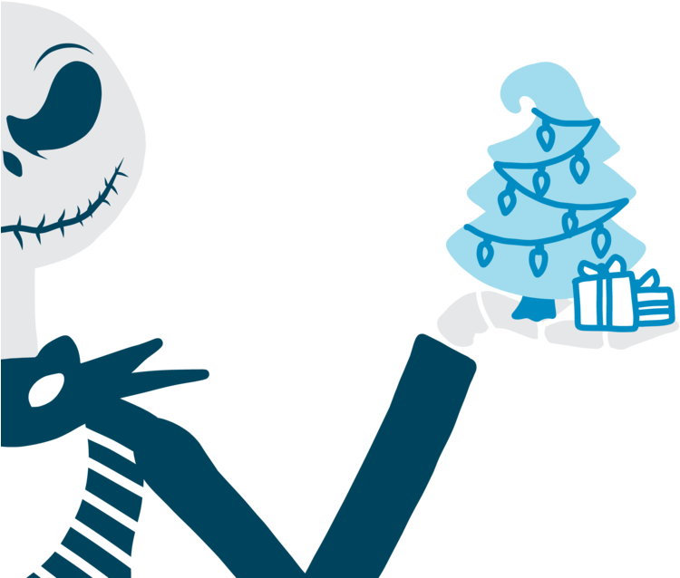Scared Clipart Nightmare - Nightmare Before Christmas Transparent - Png ...