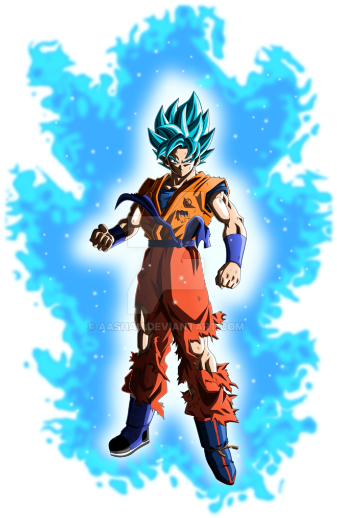 Goku Clipart Injured - Goku Super Sain Blue - Png Download - Large Size ...