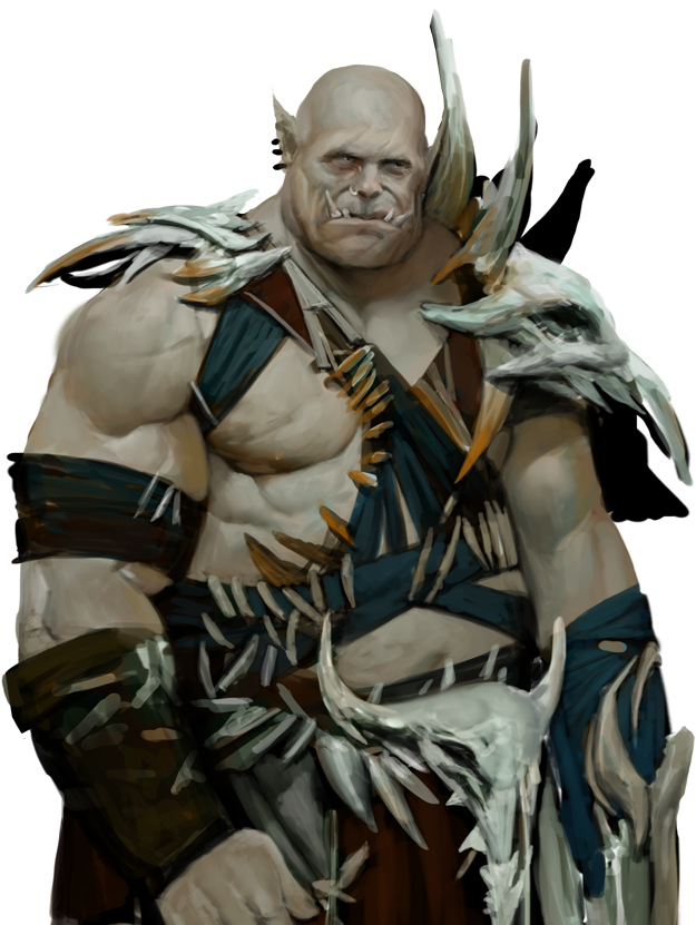 Races - Pantheon Rise Of The Fallen Ogre Clipart - Large Size Png Image ...