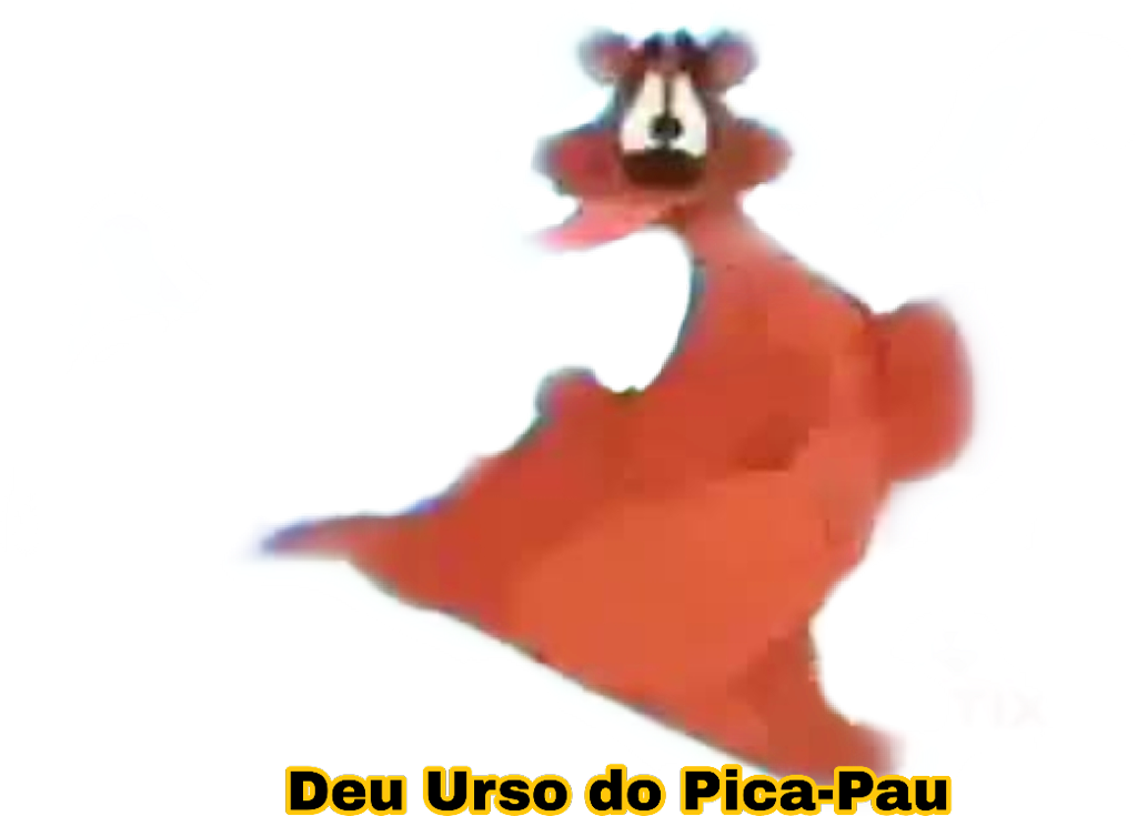 Urso Sticker - Cartoon Clipart - Large Size Png Image - PikPng