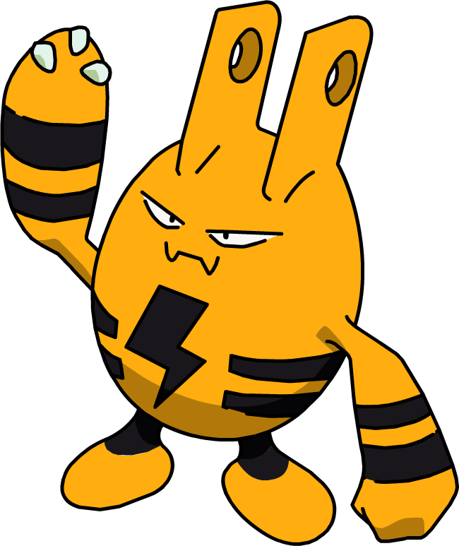 Elekid - Cute Pokemon Gen 2 Clipart - Large Size Png Image - PikPng