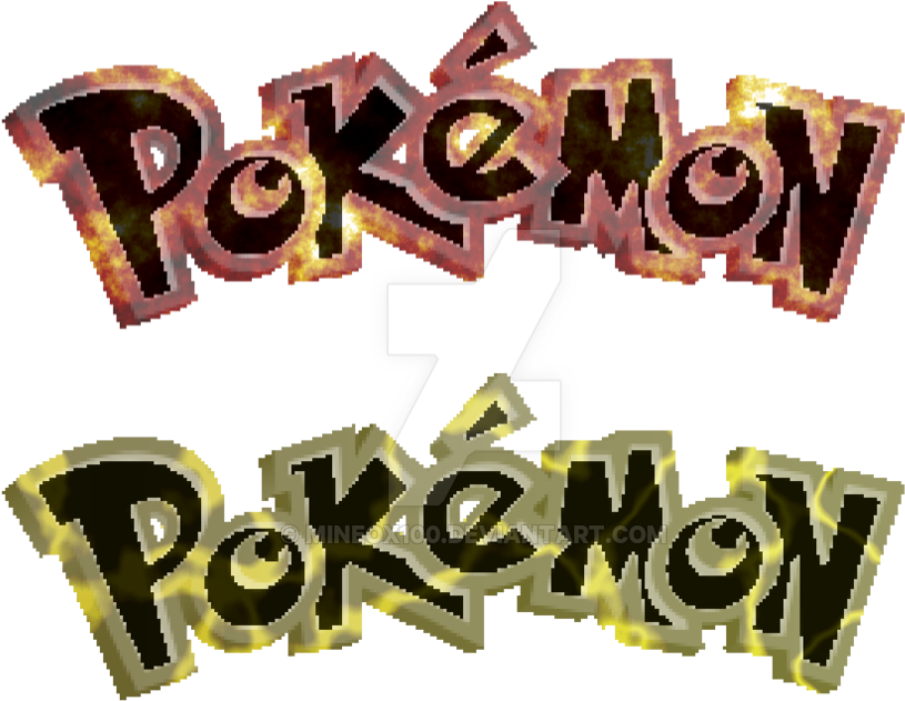 Pokemon Logo By Mineox - Graphic Design Clipart - Large Size Png Image ...