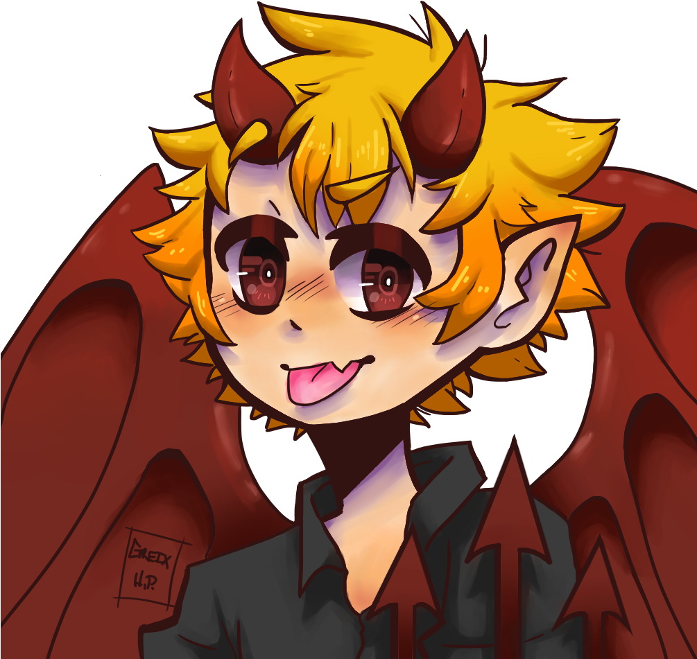 Demon Tweek Request - Cartoon Clipart - Large Size Png Image - PikPng