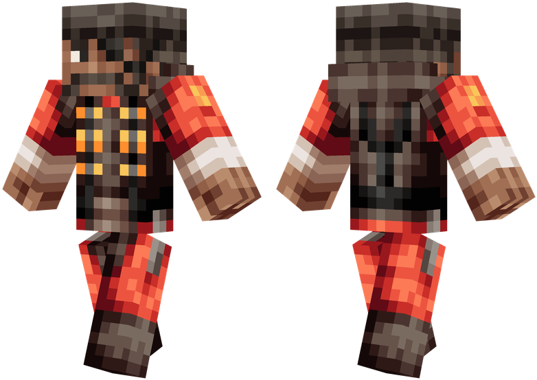 Tf2 Demoman - Minecraft Demoman Skin Clipart - Large Size Png Image ...