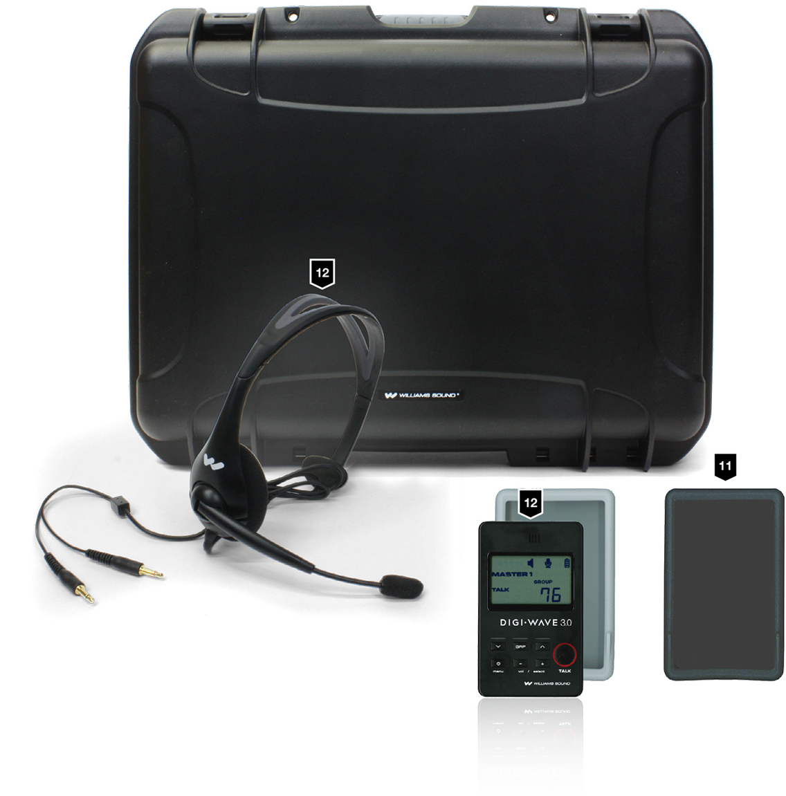 Dws Tgs Vip 12 - Williams Sound, Llc Clipart - Large Size Png Image ...