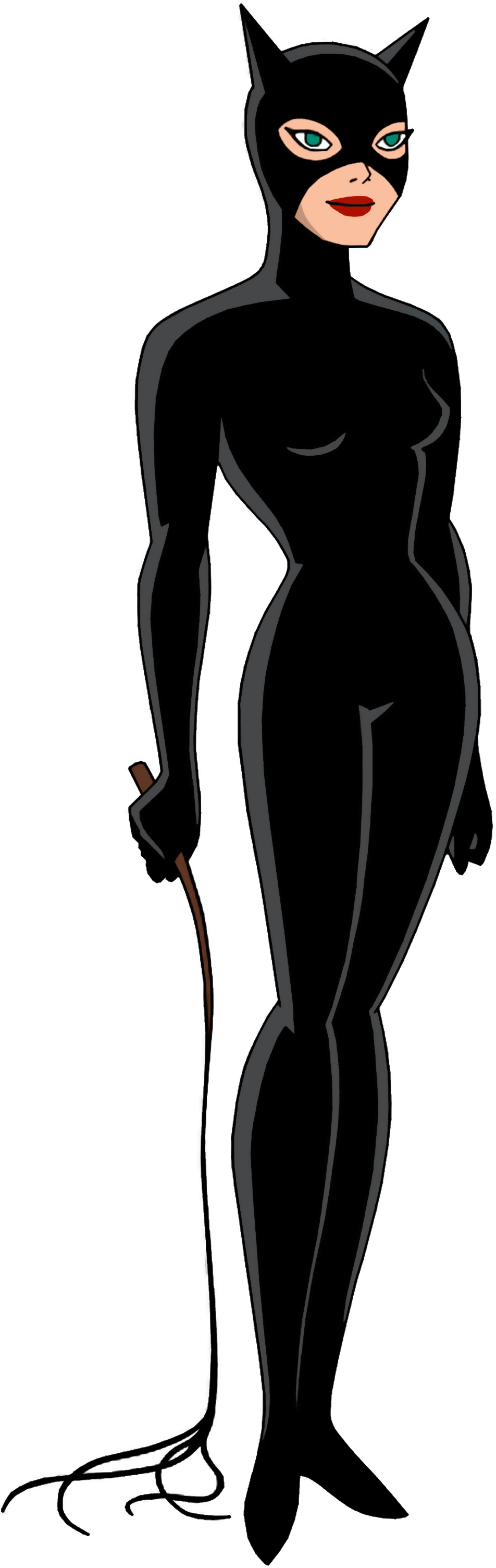 Catwoman Silhouette - Catwoman Png Cartoon Dc Clipart - Large Size Png ...
