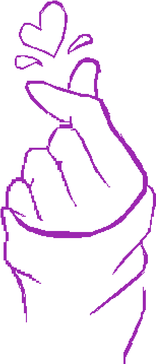 Finger Heart Png - Transparent Finger Heart Png Clipart - Large Size ...