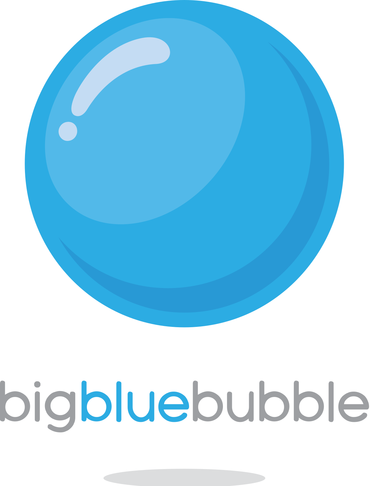Big Blue Bubble - Big Blue Bubble Logo Clipart - Large Size Png Image ...