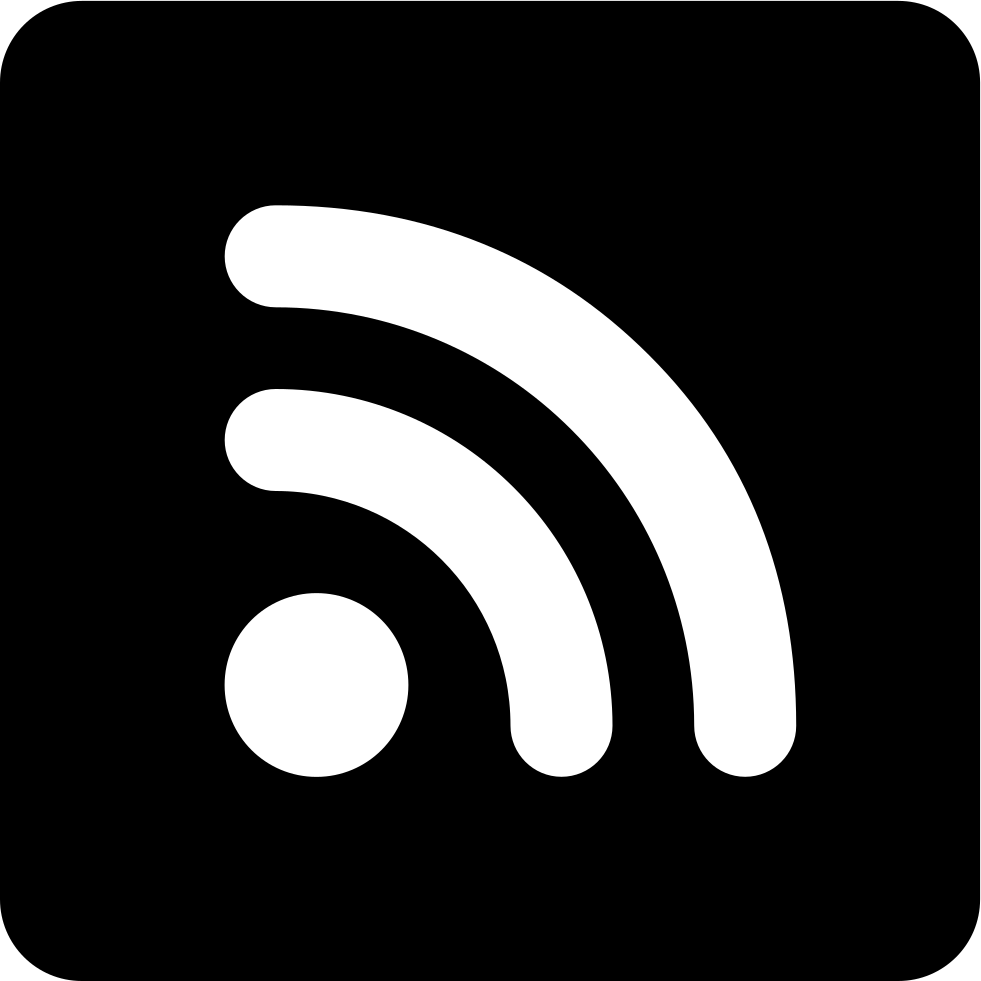 Png File Svg - Rss Icon Png Clipart - Large Size Png Image - PikPng