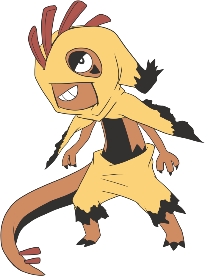 187kib, 781x1022, Mega Scrafty By Lyfthelm-d6y2csc - Pokemon Scraggy ...
