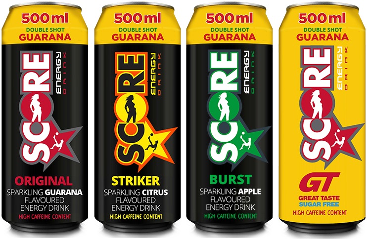 Score Energy Drink Flavours , Png Download - Caffeinated Drink Clipart ...