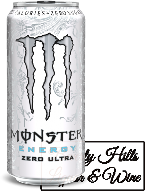 Monster Zero Ultra 16 Oz - Monster Energy Zero Ultra Design Clipart ...