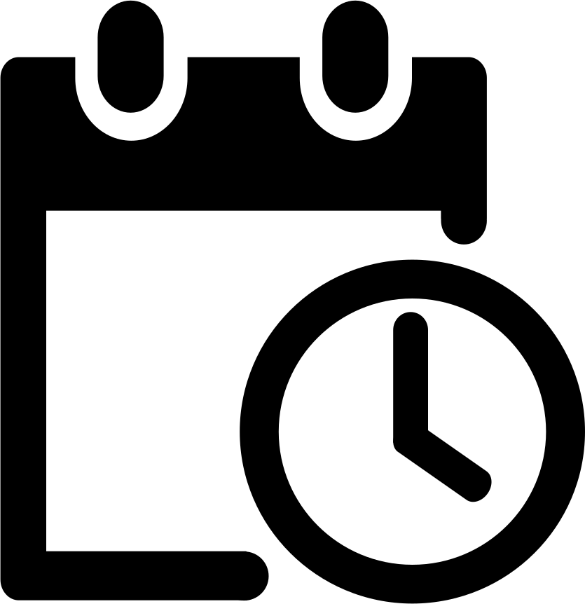 Download Png File - Timing Icon White Png Clipart Png Download - PikPng