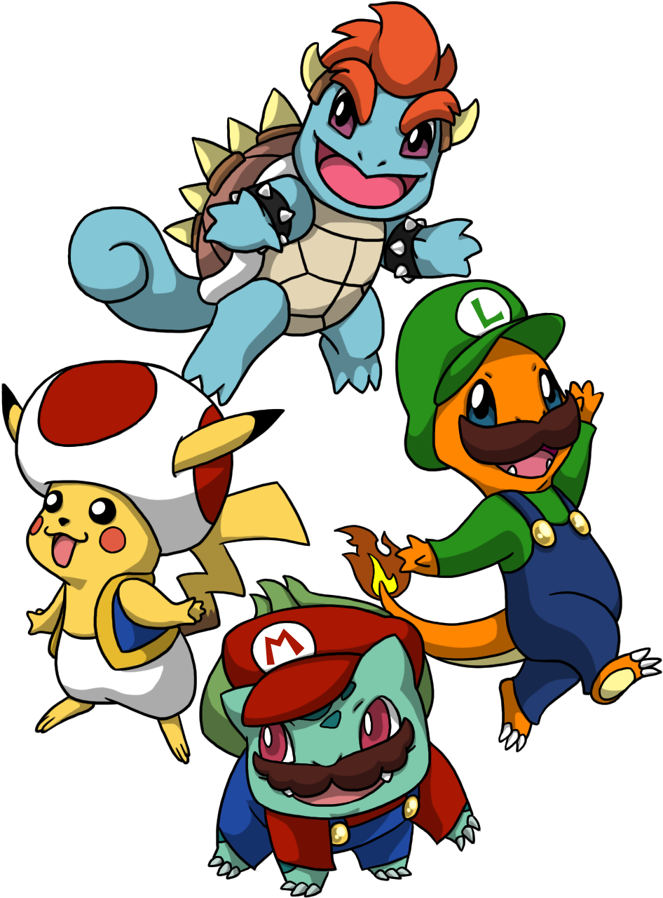 Poke Bros - Cartoon Clipart - Large Size Png Image - PikPng