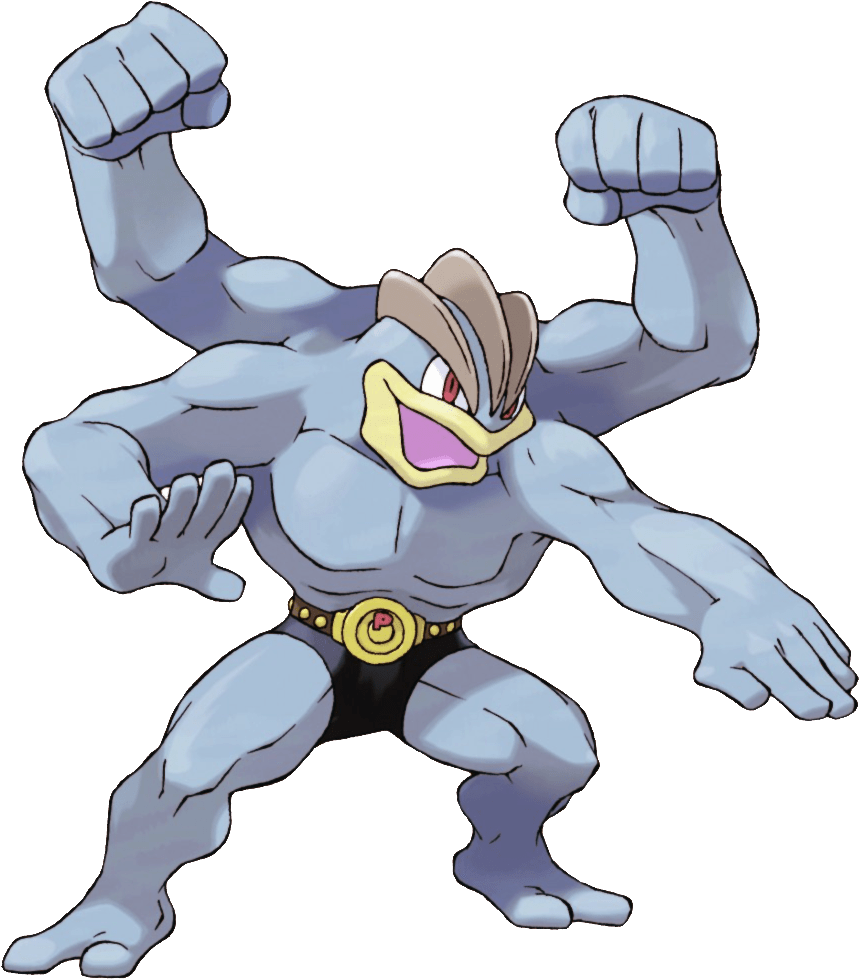 10 - Machamp - Pokemon Machamp Evolution Clipart - Large Size Png Image ...