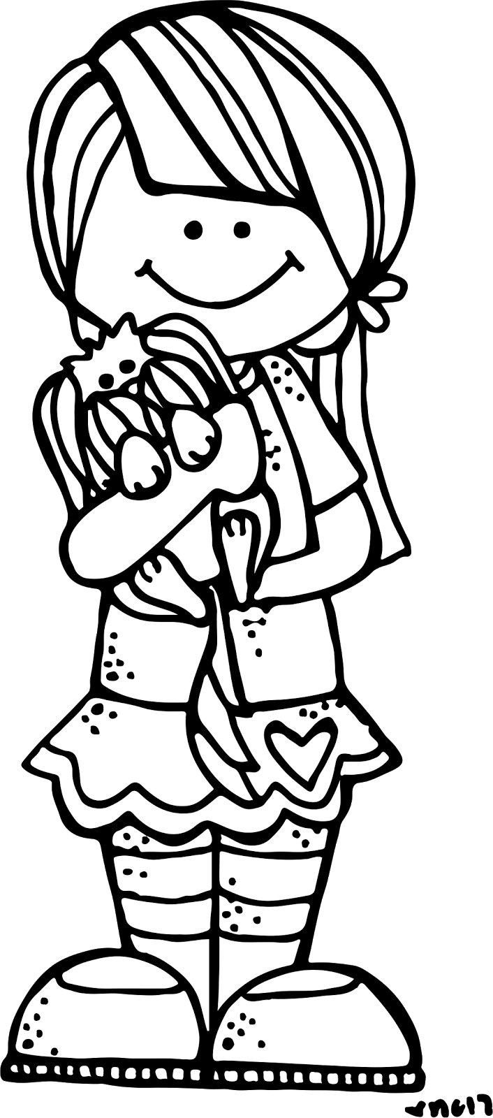 Black And White Cartoon Barn - Black And White Melonheadz Clipart ...