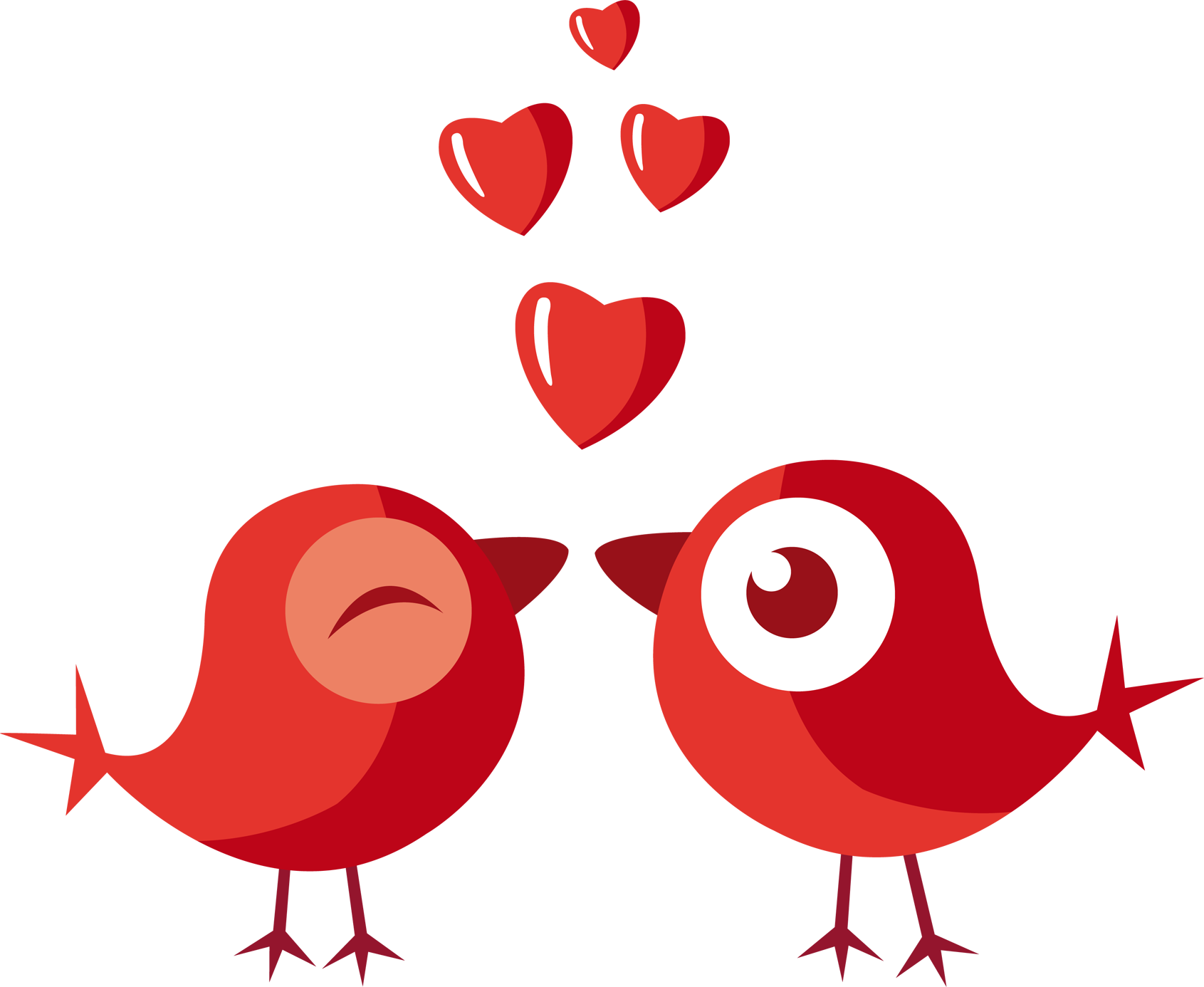 Love Valentines Day Romance Wallpaper - Valentines Day Love Birds ...