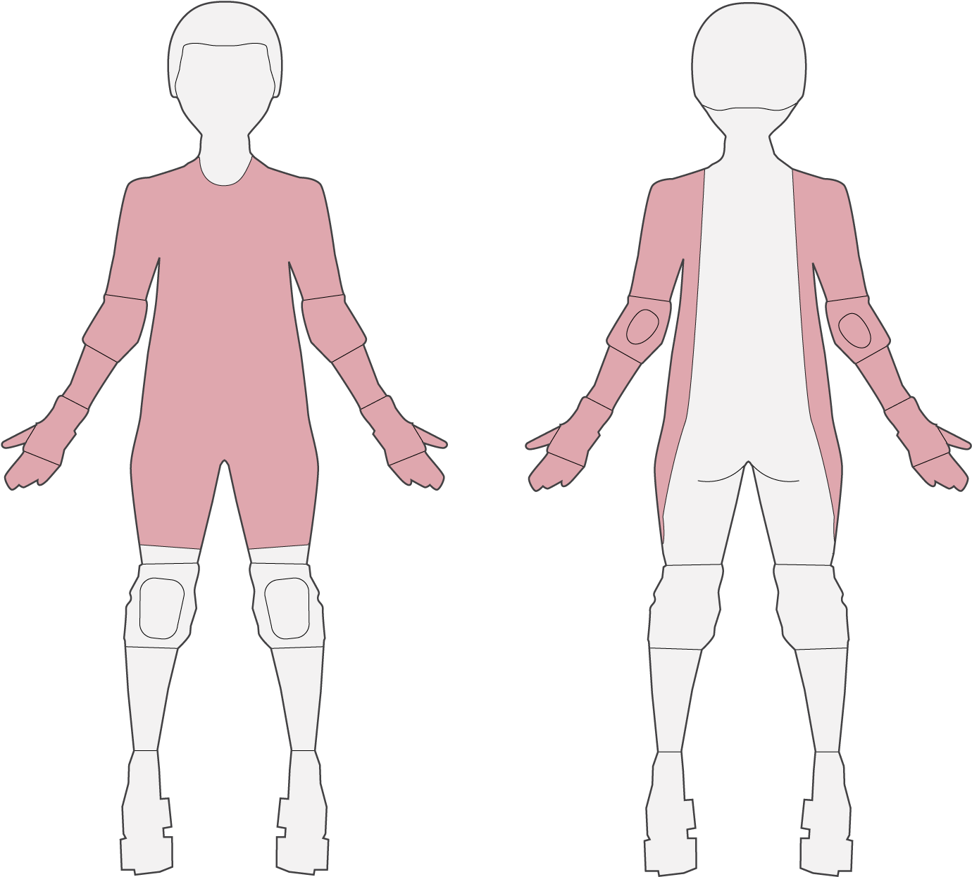 Images/target Zones - Roller Derby Target Zones Clipart - Large Size ...