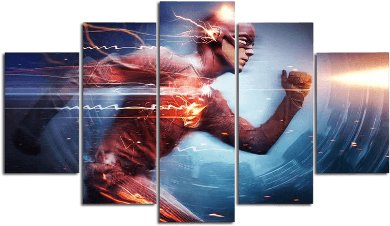 Flash Season 4 Running Clipart - Large Size Png Image - PikPng