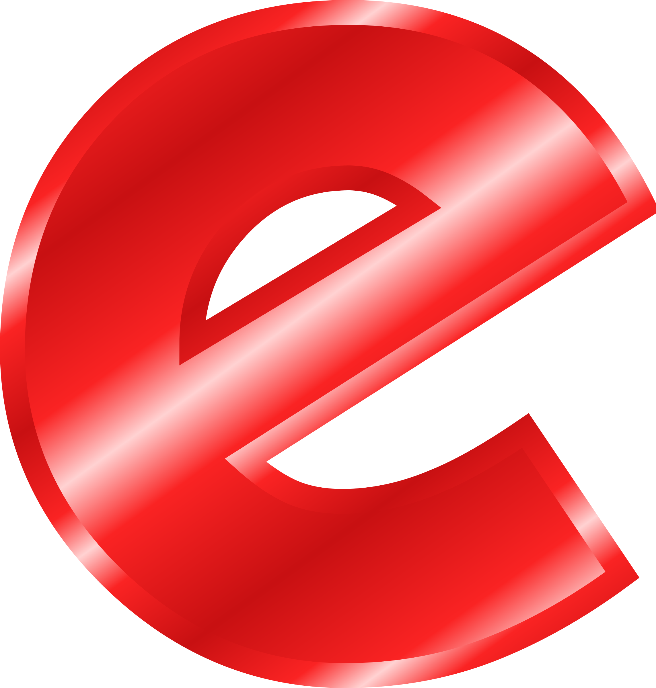 Clip Art Download Clipart Effect Letters Red Big Image - Red Letter E ...