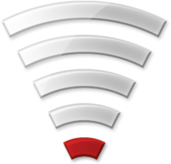 Bad Wifi Png - Low Wifi Signal Gif Clipart - Large Size Png Image - PikPng