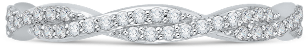 Promezza 14k White Gold Promezza Wedding Band - Platinum Clipart ...