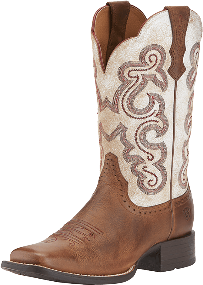 Cowboy Boots Png - Ariat Quickdraw Boots Womens Clipart - Large Size ...