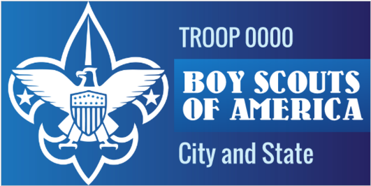 Boy Scouts Of America With Troop Number And Location - Scout Me In Logo ...