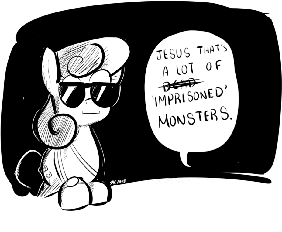 Christheblue, Black And White, Bon Bon, Dead Monsters, - Cartoon ...