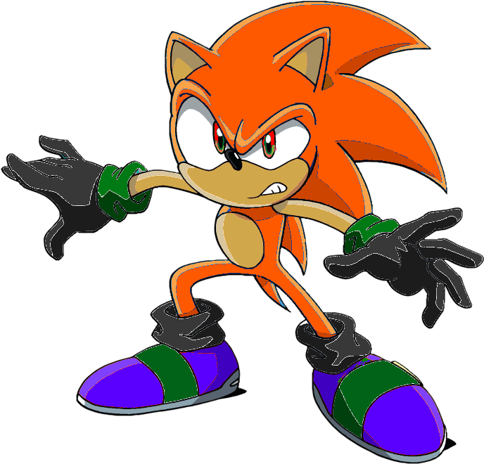 Flame's New Look Photo Flame - Sonic The Hedgehog Clipart - Large Size ...