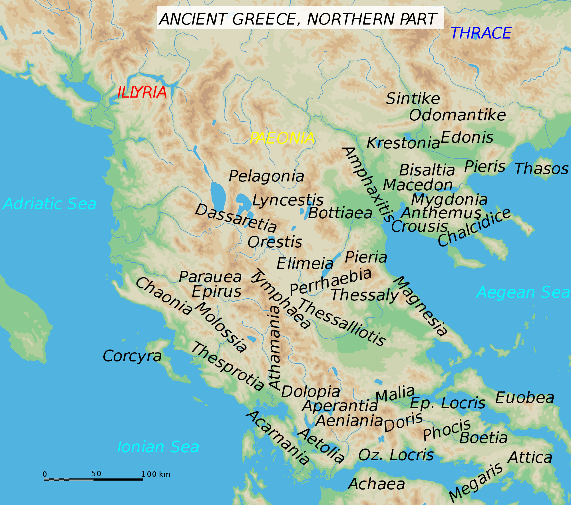 What Is "macedonia" - Epidamnus Ancient Greece Map Clipart - Large Size ...