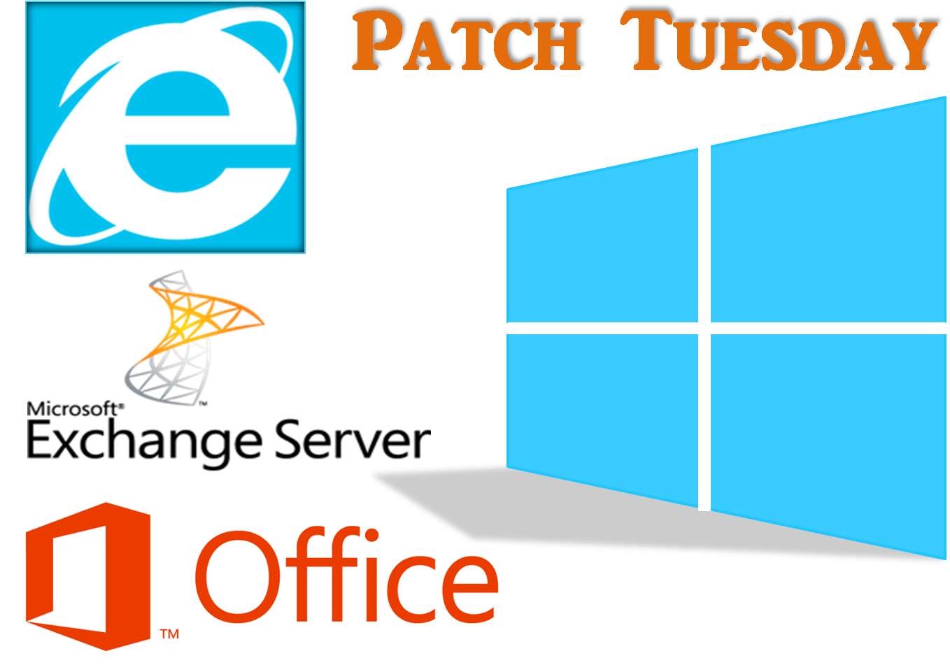 Ms Patch Tuesday March - Microsoft Exchange Clipart - Large Size Png ...