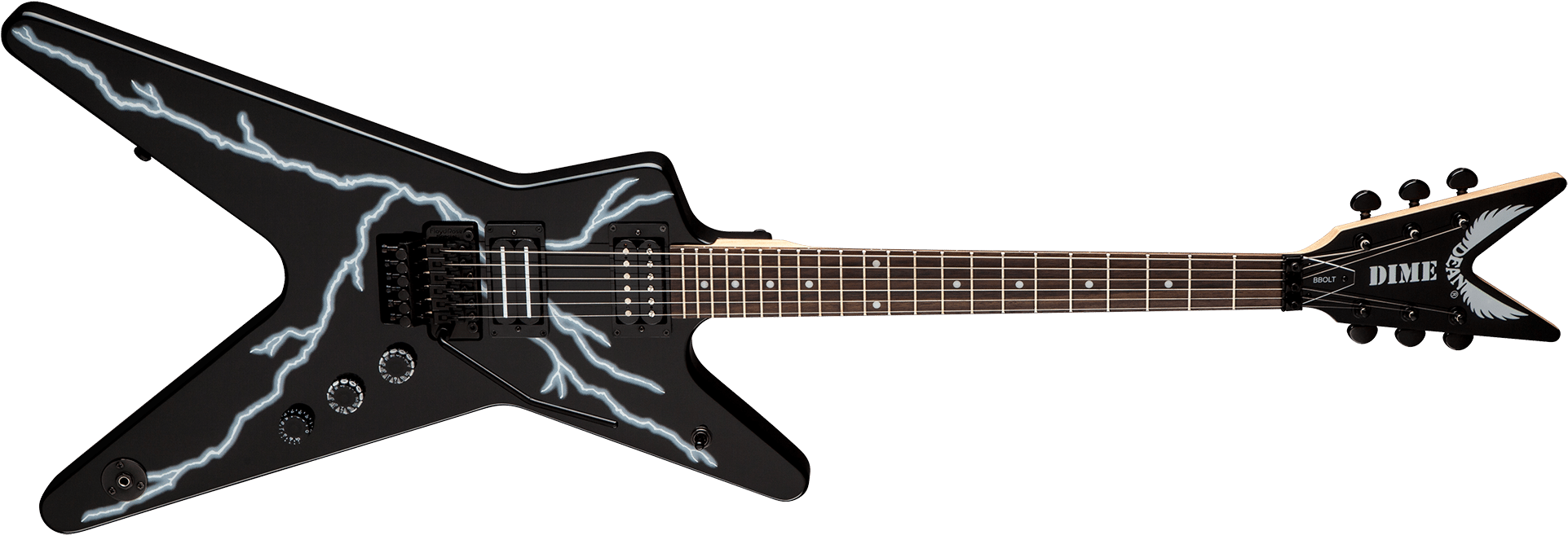 Guitarra Electrica Dean Bbolt F Dimebag Floyd - Dean Ml Black Bolt ...