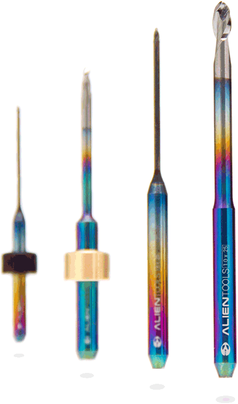 Futuristic Dental Cad/cam Milling Tools - Alien Tools Clipart - Large ...