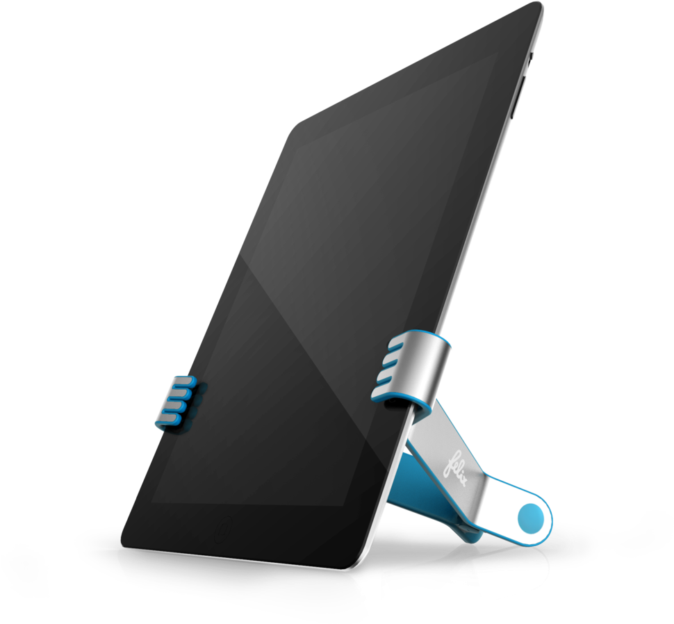 Tablet Clip Phone Stand - Felix - Twohands Ipad/tablet/ereader Travel ...