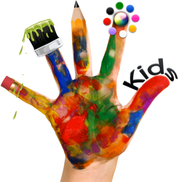 Kids Paint 4 - Kids Art Show Clipart - Large Size Png Image - PikPng